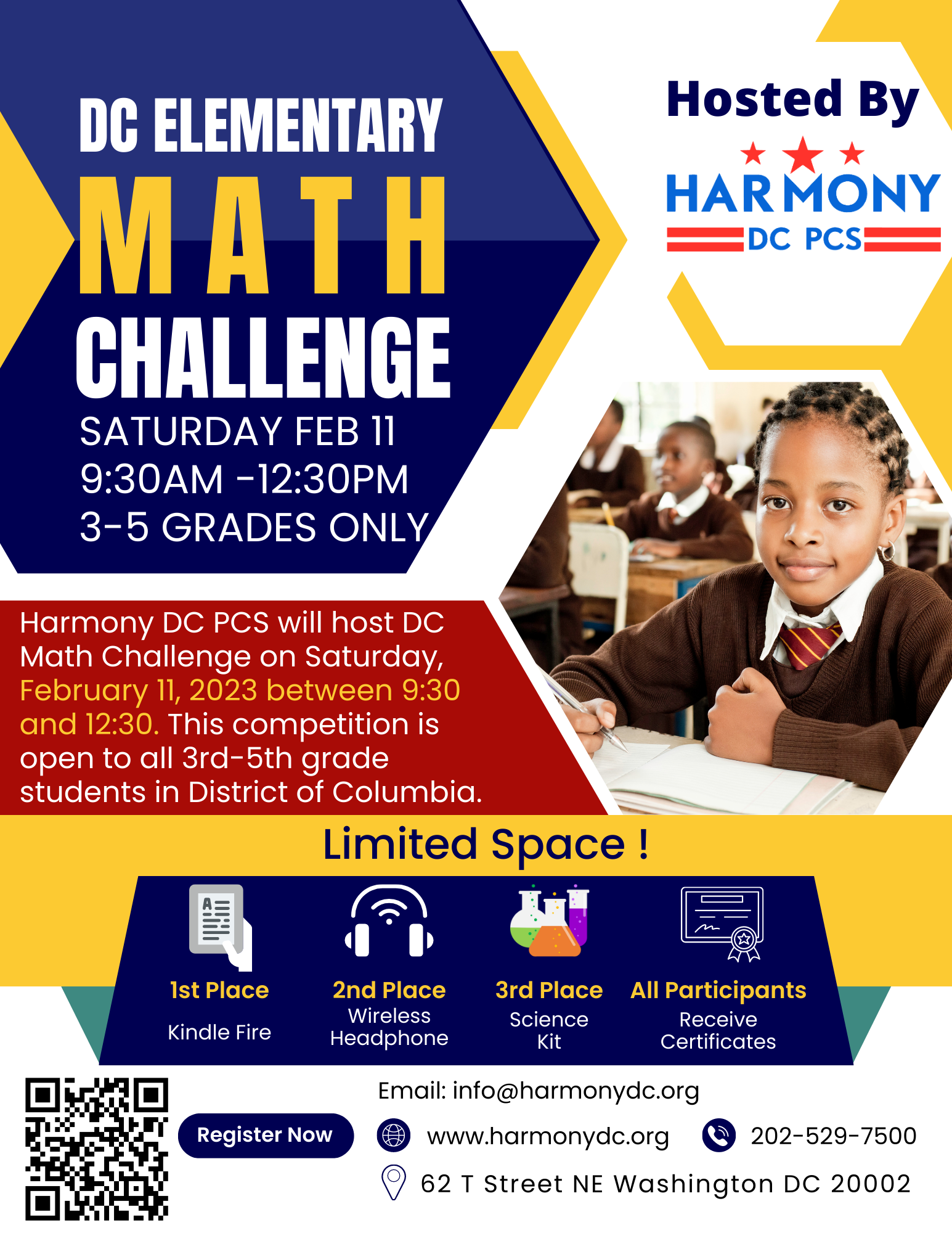 DC Elementary Math Challenge – Harmony Public Schools – Washington DC