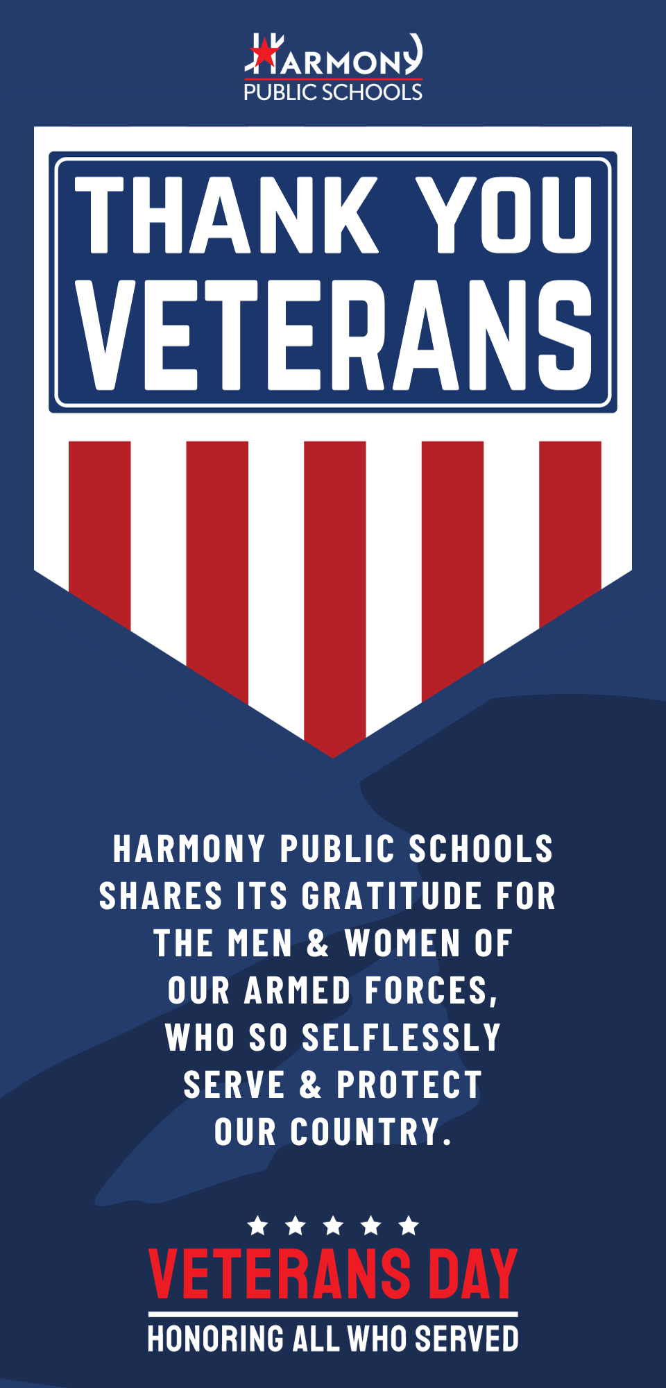 Thank you Veterans – Harmony Public Schools – Washington DC