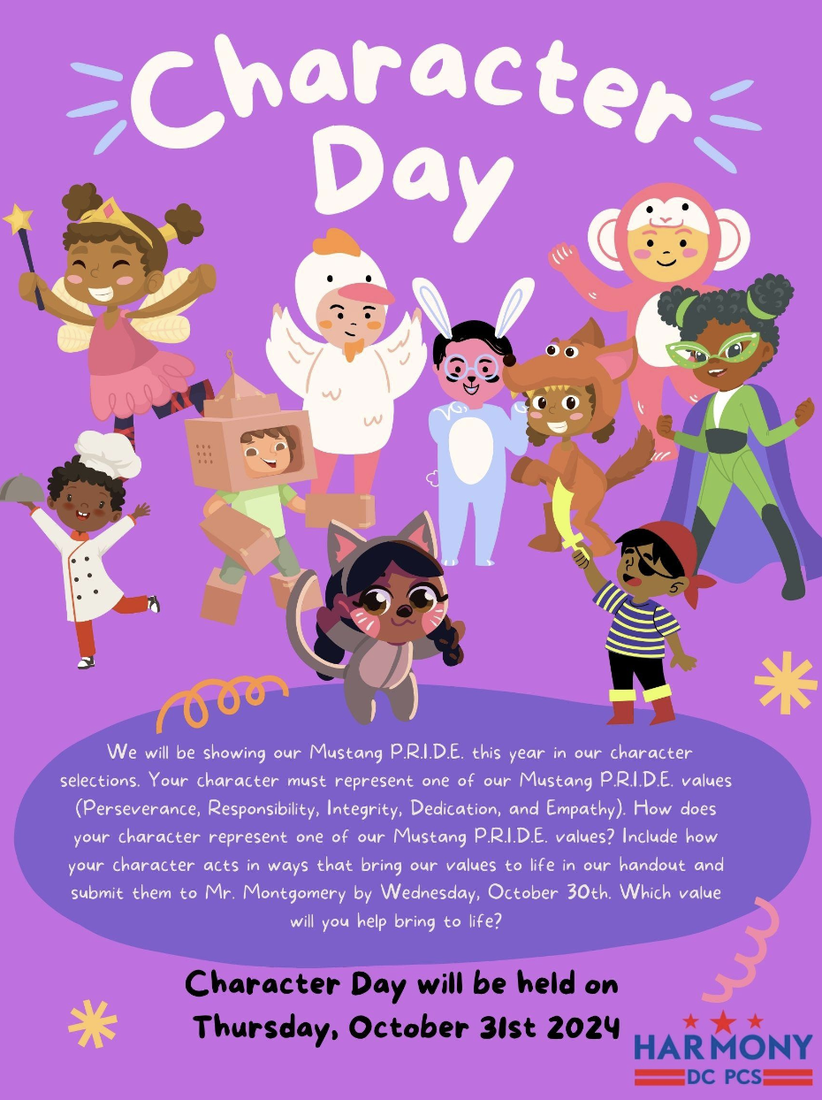 Character Day – Harmony Public Schools – Washington DC