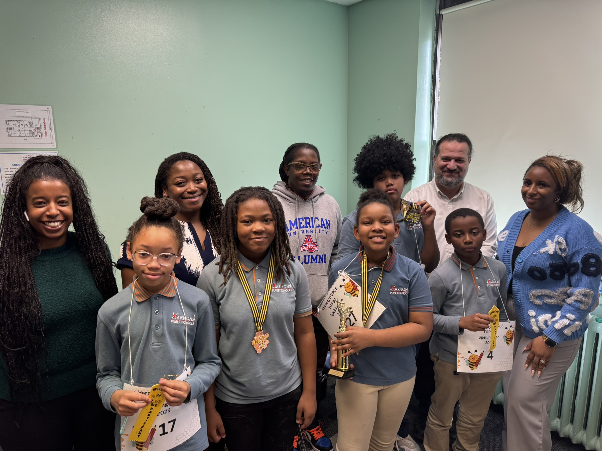 Congratulations to Our Spelling Bee Champions! – Harmony Public Schools – Washington DC